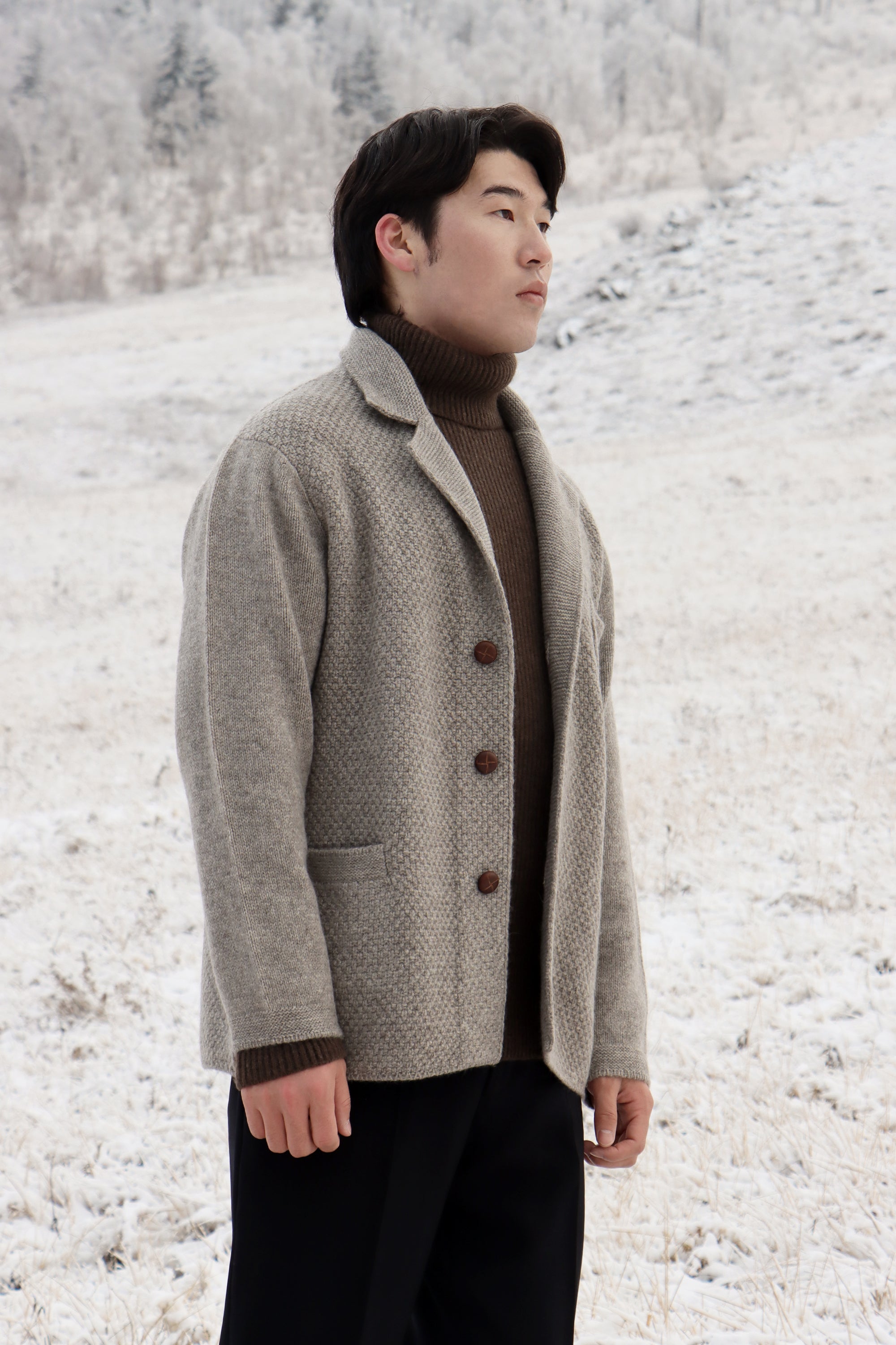 Mens Yak Wool Jacket – hunleg
